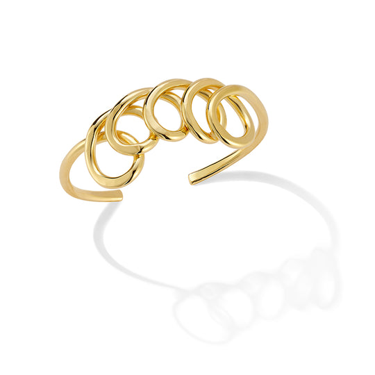 On Loop Bracelet – Handcrafted Organic Wire Design – Oblik Atelier